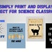Science Posters (set of 8) Printables, Physics Puns, Science Puns ...