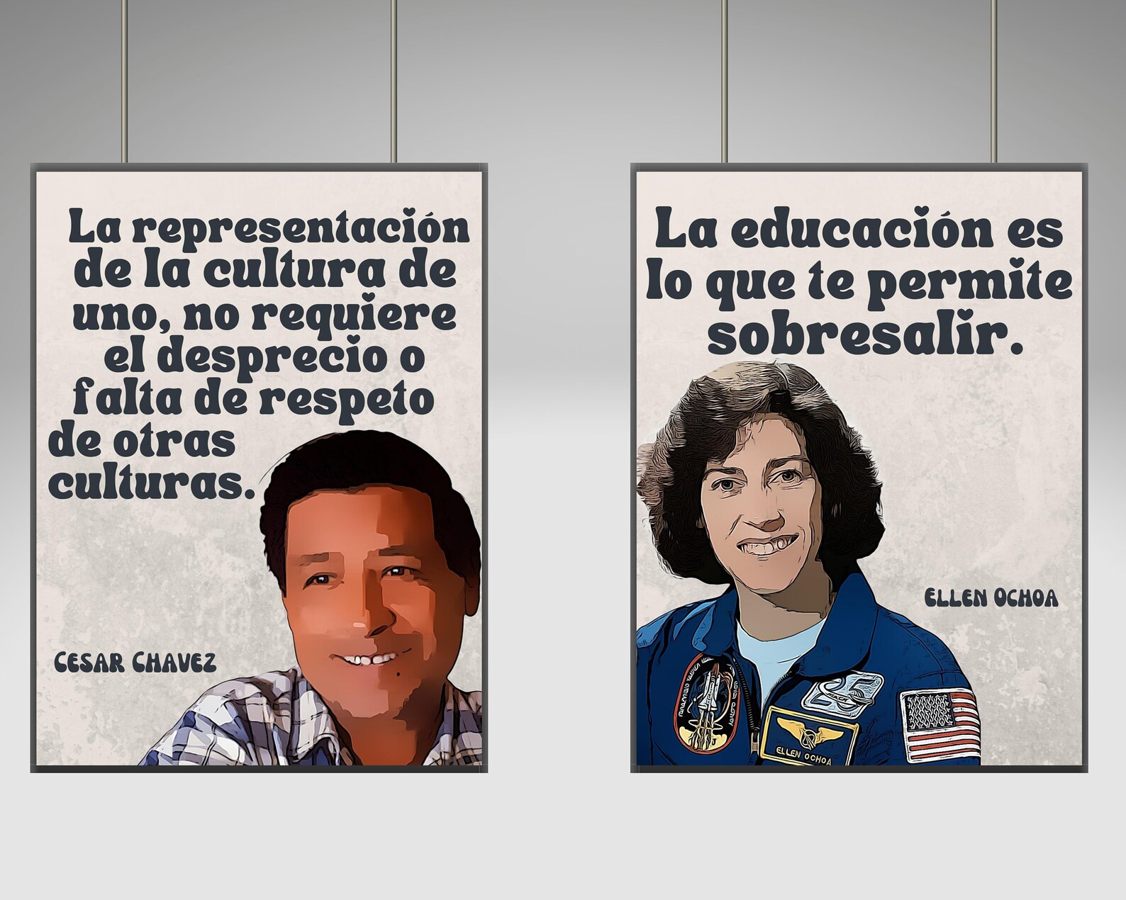 SPANISH Hispanic Leaders in History set of 8 Printable - Etsy