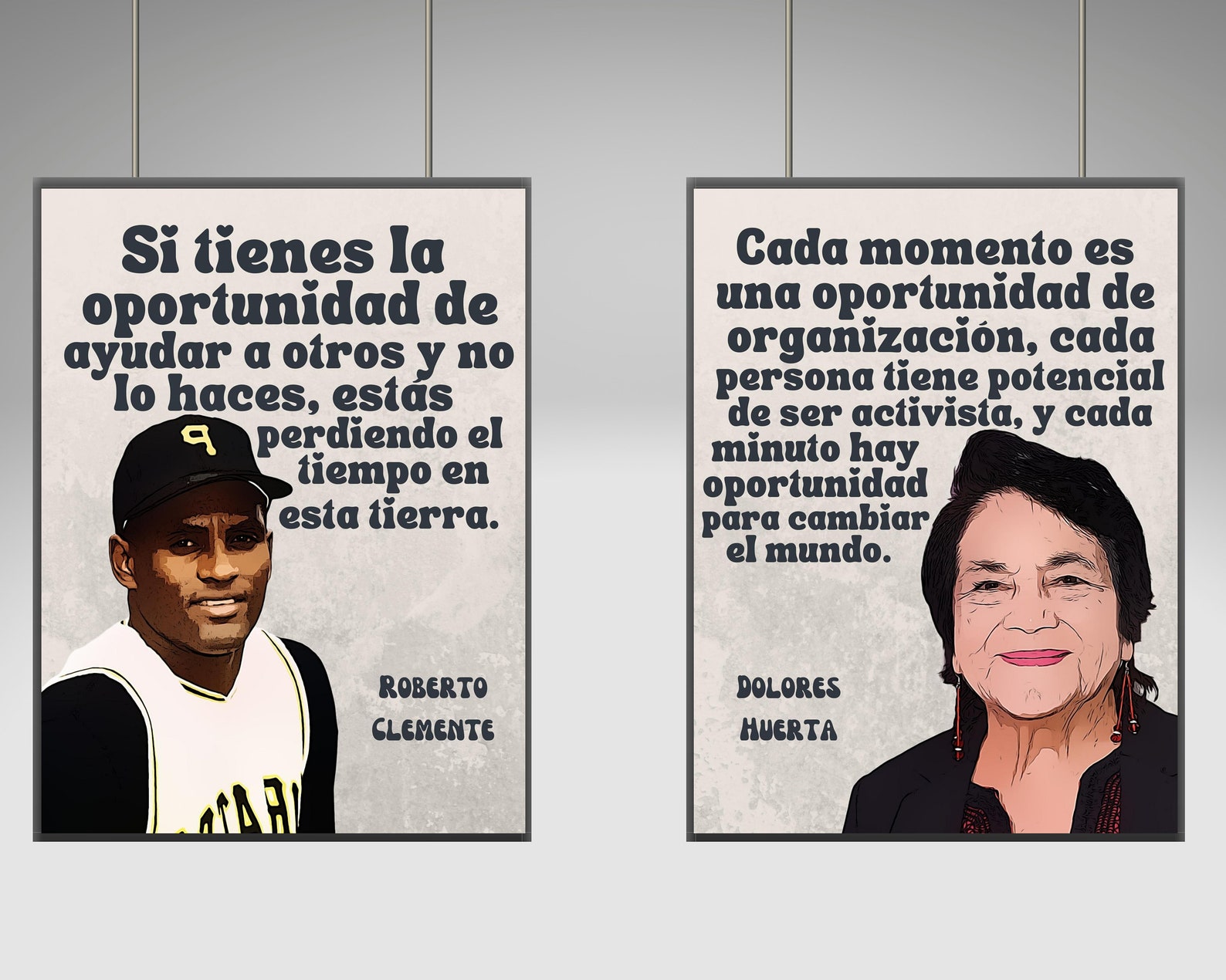 SPANISH Hispanic Leaders in History set of 8 Printable - Etsy