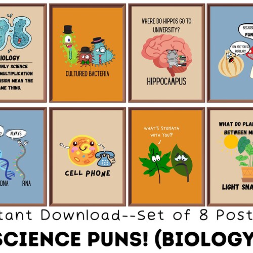 Famous Scientists Posters set of 8 Printable Science - Etsy