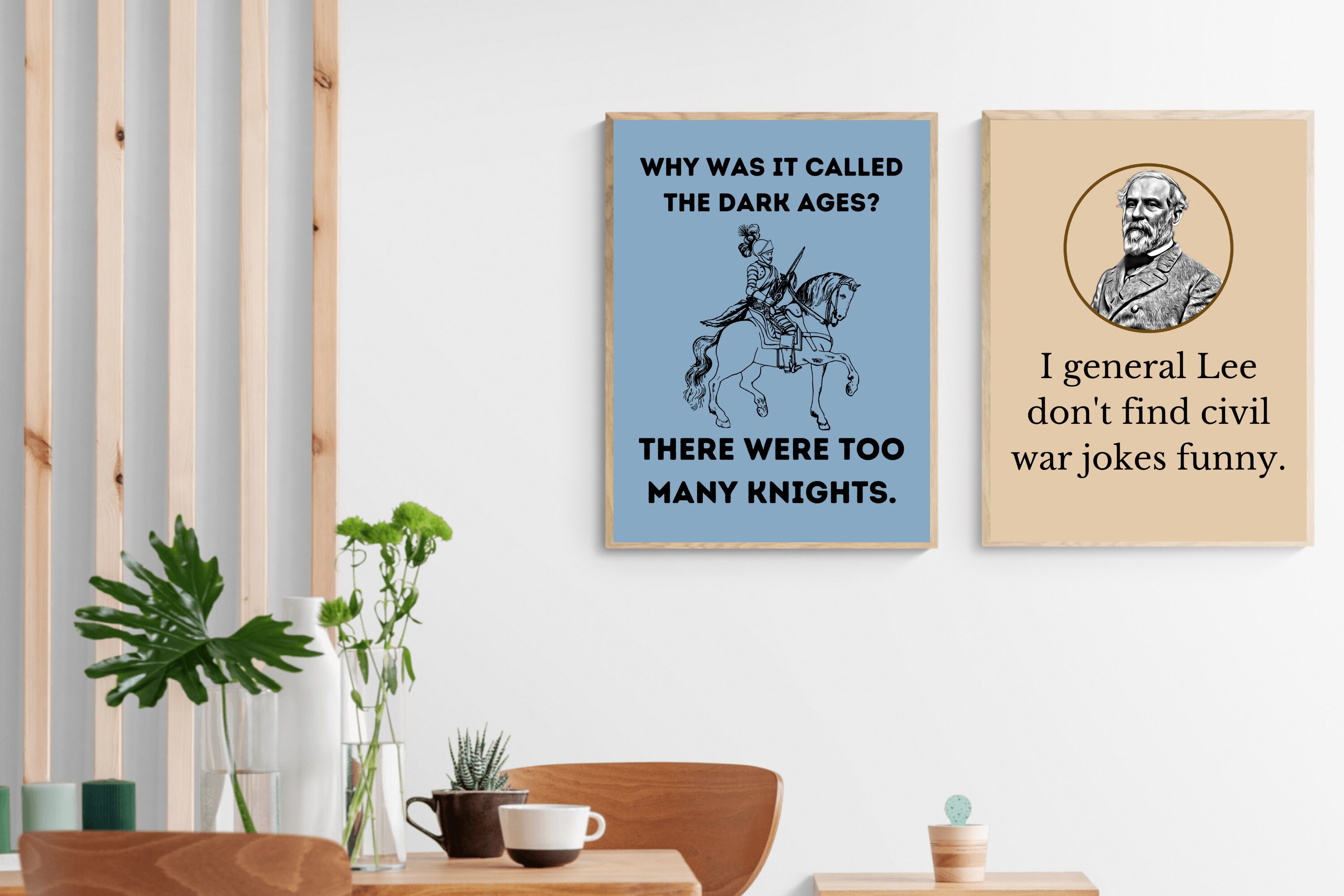 History Posters set of 8 Printables Funny History Posters | Etsy