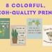 Planty set of 8 Printable Posters, Plant Themed Classroom Decor ...