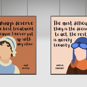 Women in History (set of 8) Printables, Posters for Women's History ...