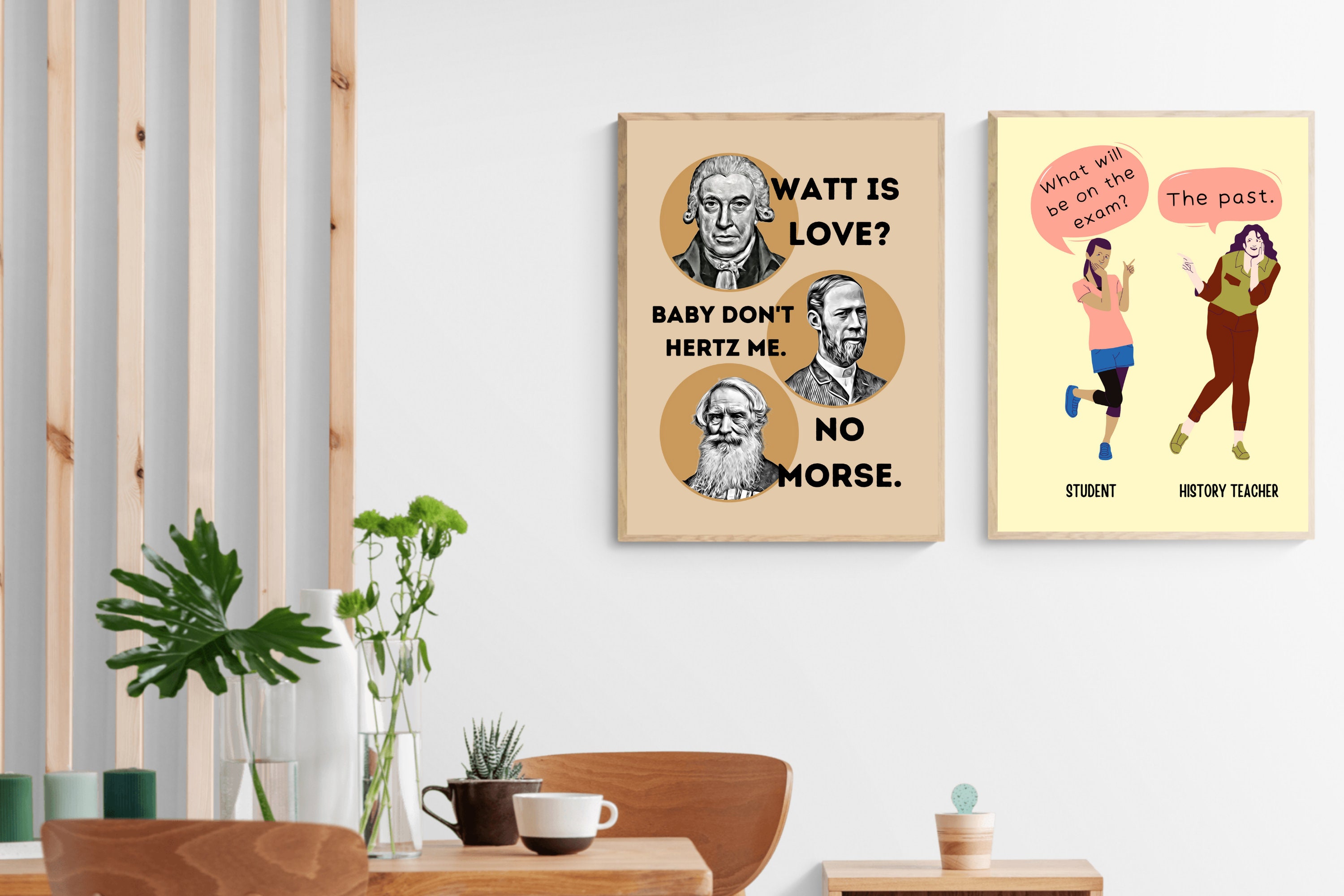 History Posters set of 8 Printables Funny History Posters | Etsy