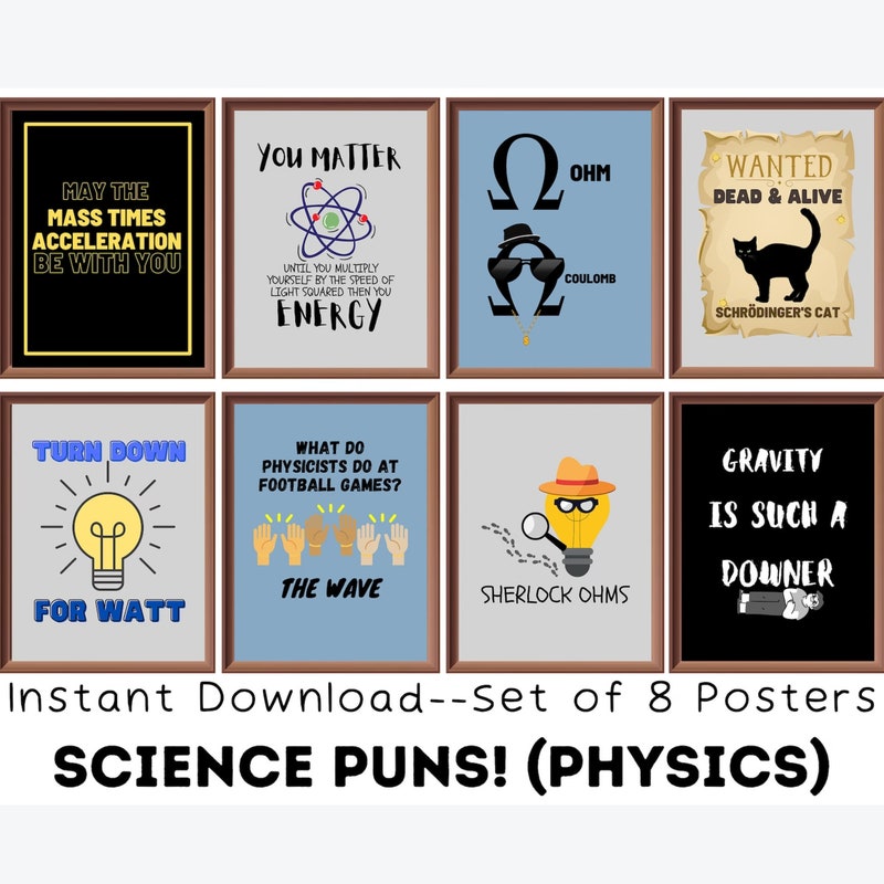 Physics Poster - Etsy
