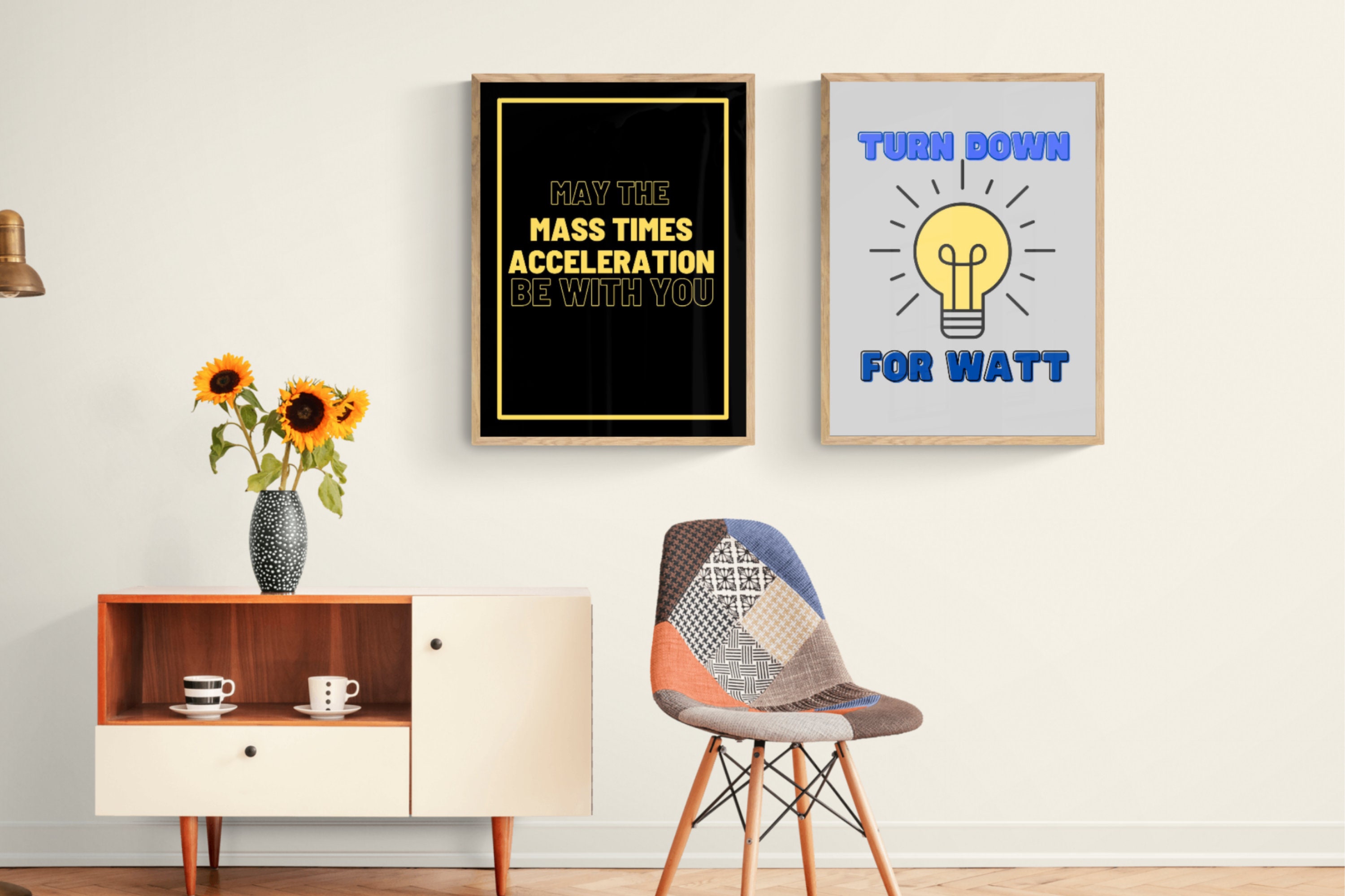 Science Posters (set of 8) Printables, Physics Puns, Science Puns ...