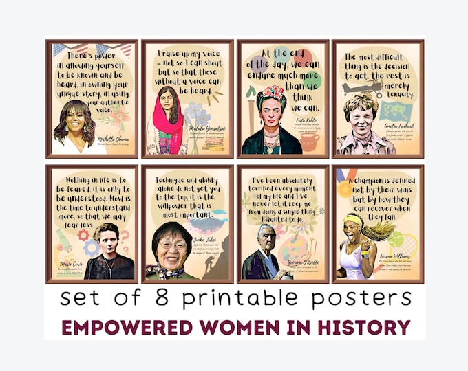 LGBTQ+ Quotes (set of 8) Printables, LGBT History Month Posters, Pride ...