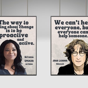 Remarkable People With Dyslexia (set of 8) Printable Posters, Inclusive ...