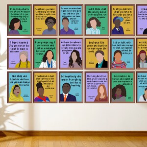 Young People (set of 18) Printable Posters, Elementary and Middle ...