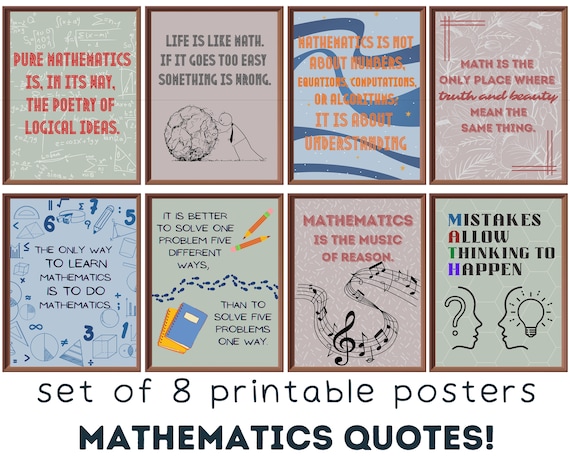 For The Math Classroom Quotes