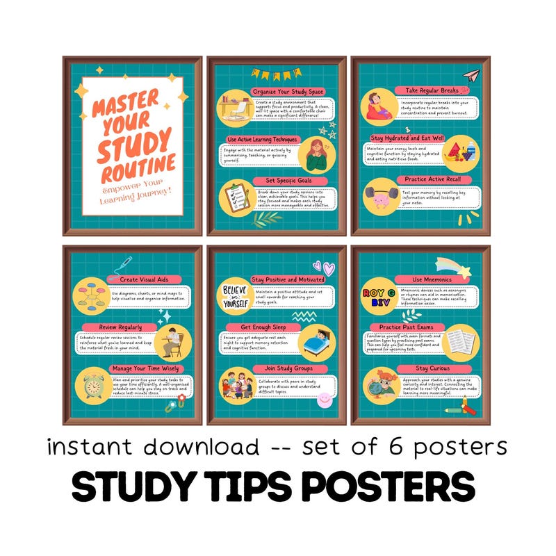 Motivational Test Posters - Etsy