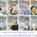 Famous Mathematicians Posters set of 8 Printable Math Classroom Decor ...