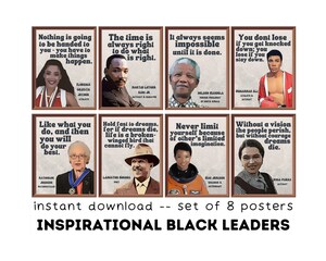 Black History Poster Pack Black History Month History Teacher Social ...