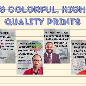 VOL 2 Black Innovators in STEM (set of 8) Printable, Science Classroom ...