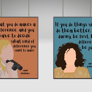 Women in History (set of 8) Printables, Posters for Women's History ...