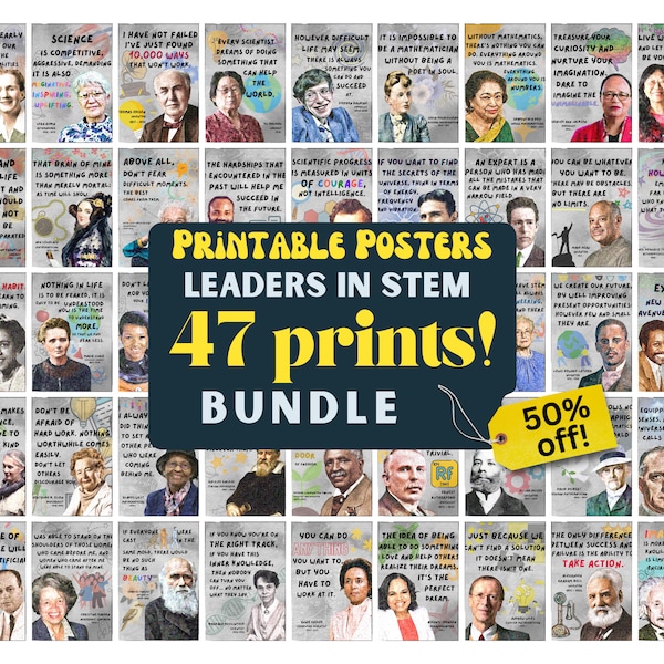 Diversity in Stem Posters - Etsy