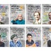 Famous Scientists Posters (set of 8) Printable, Science Classroom Decor ...