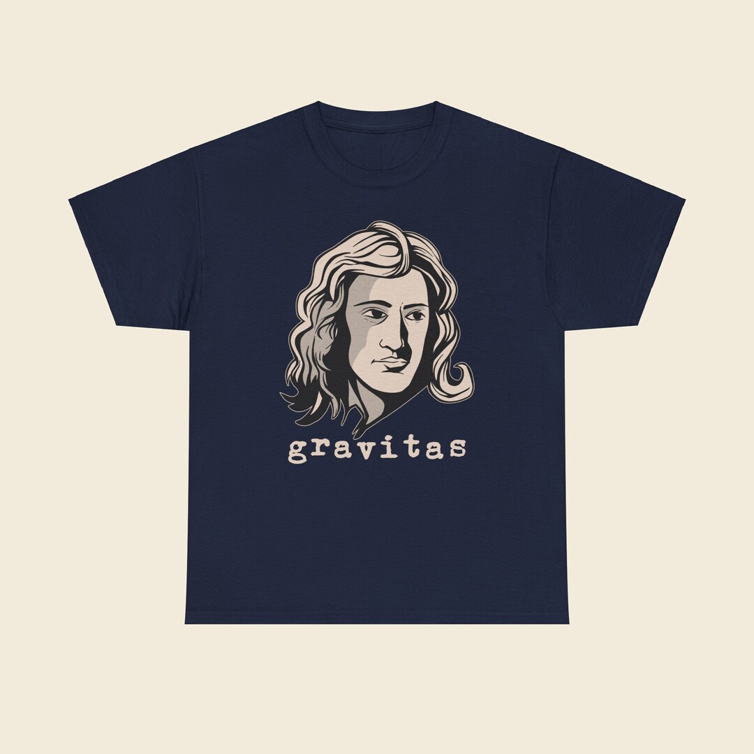 I Love Physics Isaac Newton Gravity T-shirt - Etsy