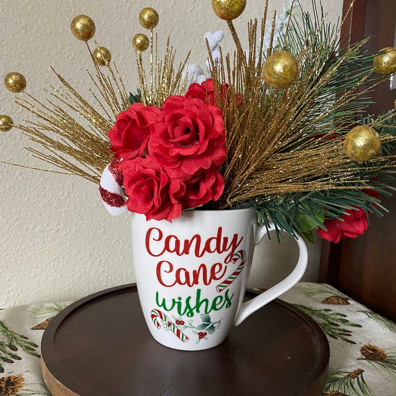 Candy Mug Arrangement - Etsy