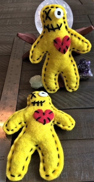 Happiness Poppet Stuffed With Corresponding Herbs - Etsy