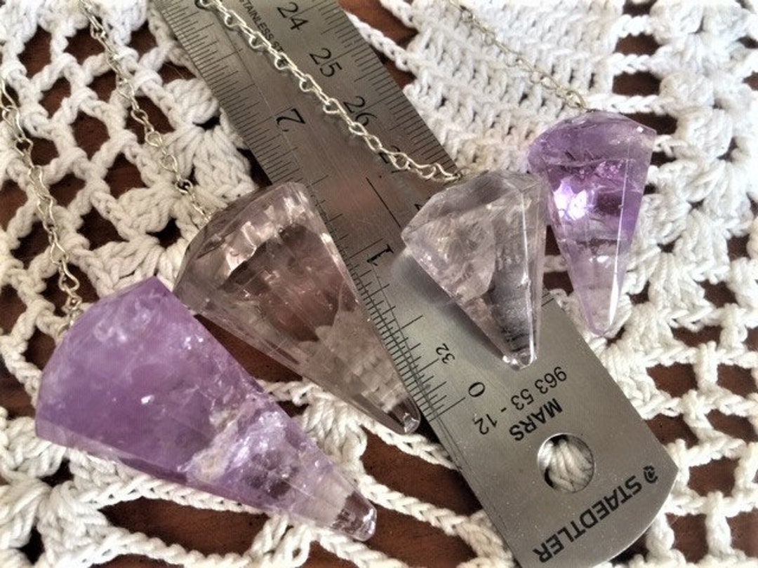 Large Magickal Gemstone Pendulums - Etsy