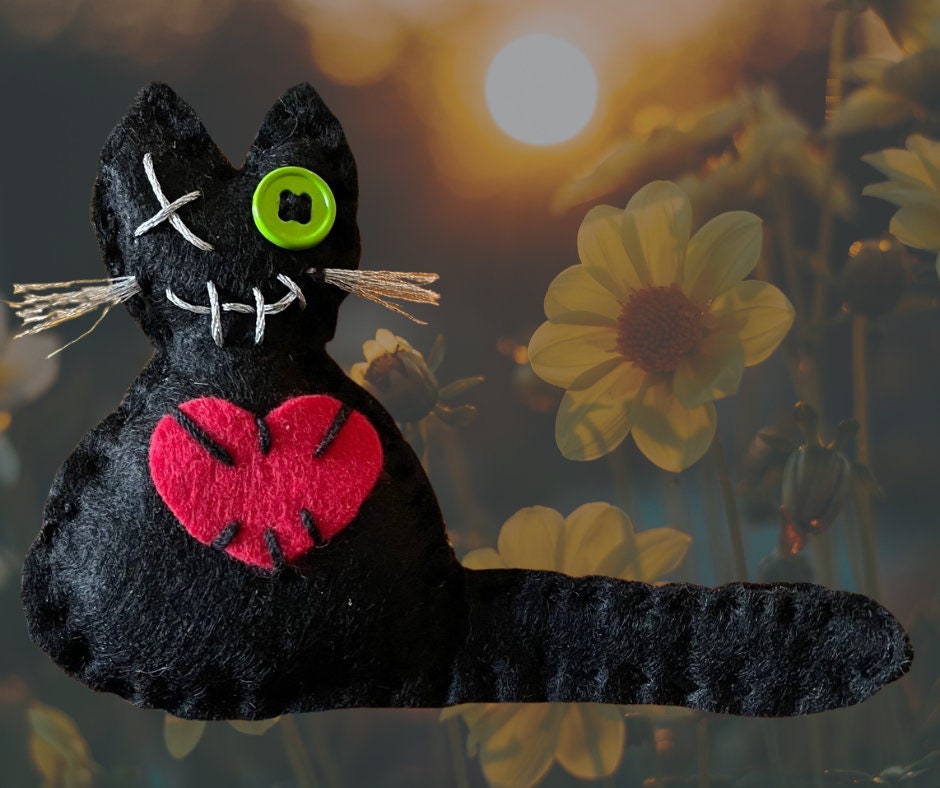 Familiar Poppet Companion Stuffed With Catnip Meow - Etsy