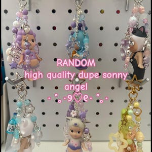 RANDOM Kawaii Fake/dupe Sonny Angel Keychain Charm ~ Great for Handbags ...