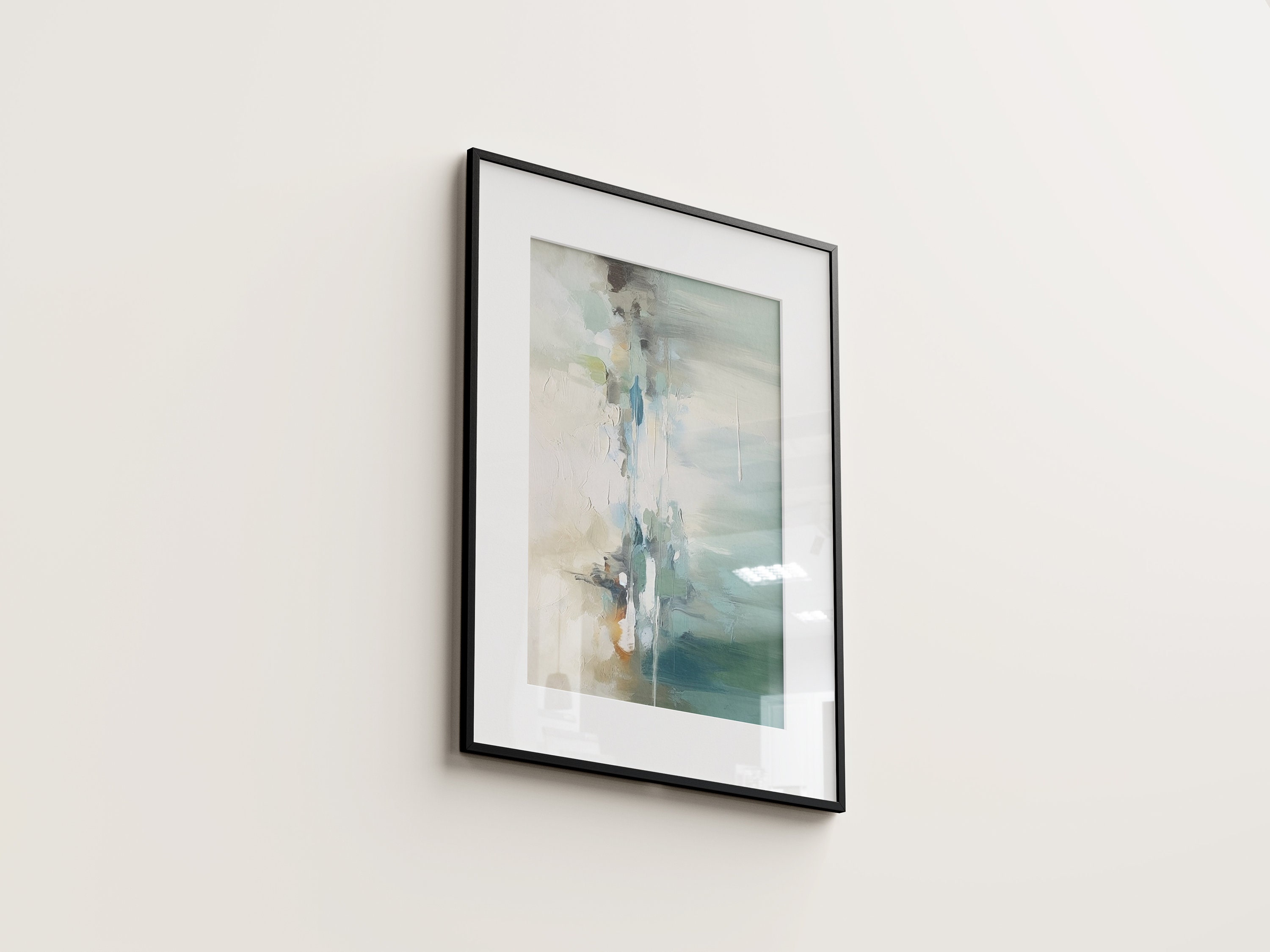 Modern Abstract Digital Posters, Set of 3, Tranquil Inspiration ...