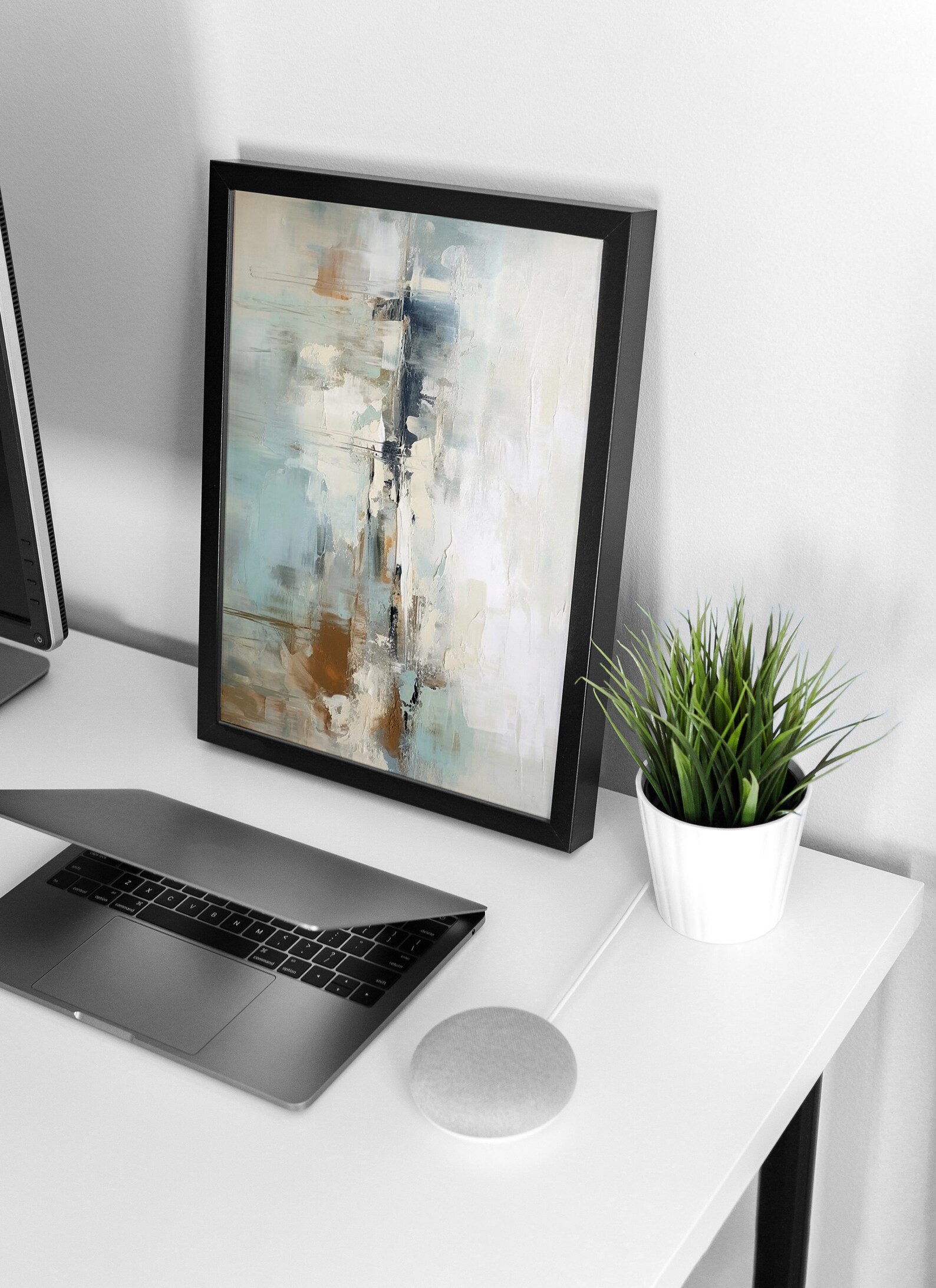 Modern Abstract Digital Posters, Set of 3, Tranquil Inspiration ...