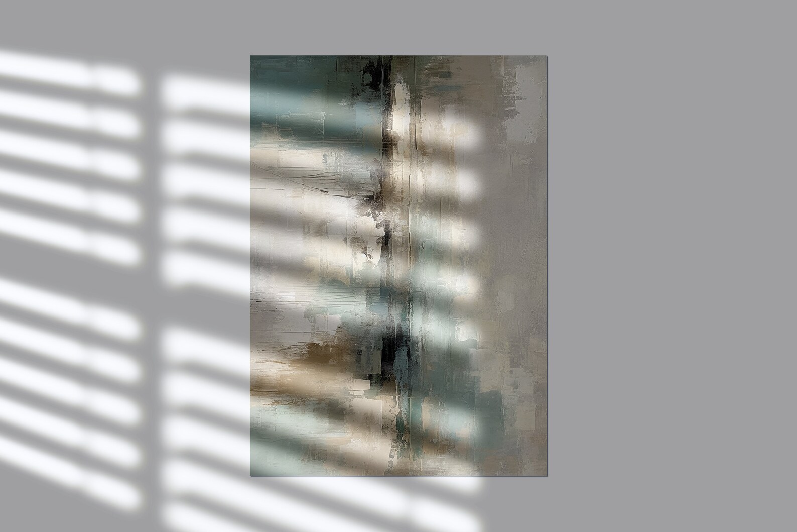 Modern Abstract Digital Posters, Set of 3, Tranquil Inspiration ...