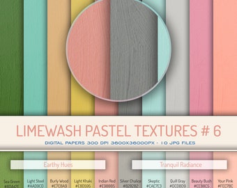 Soft Romantic Digital Paper Pack, Soft Art Textures, Gradient Paper ...