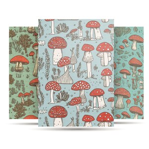 Mushroom Digital Collection - 48 Unique Designs for Your Creative ...