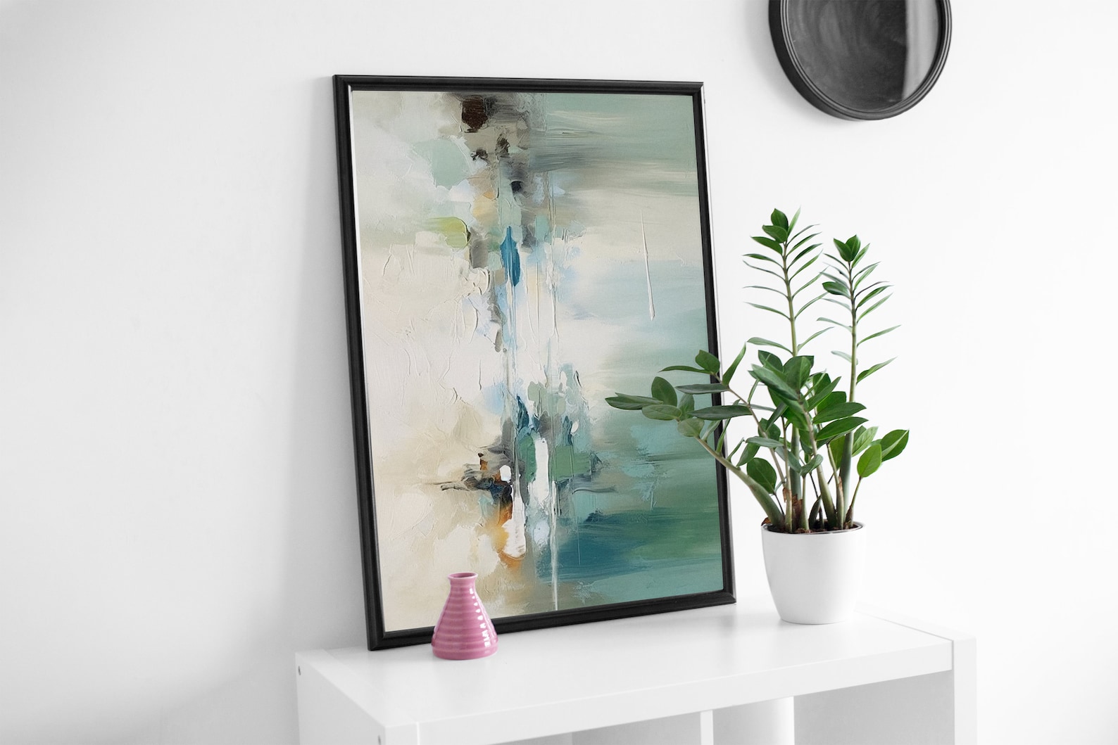 Modern Abstract Digital Posters, Set of 3, Tranquil Inspiration ...