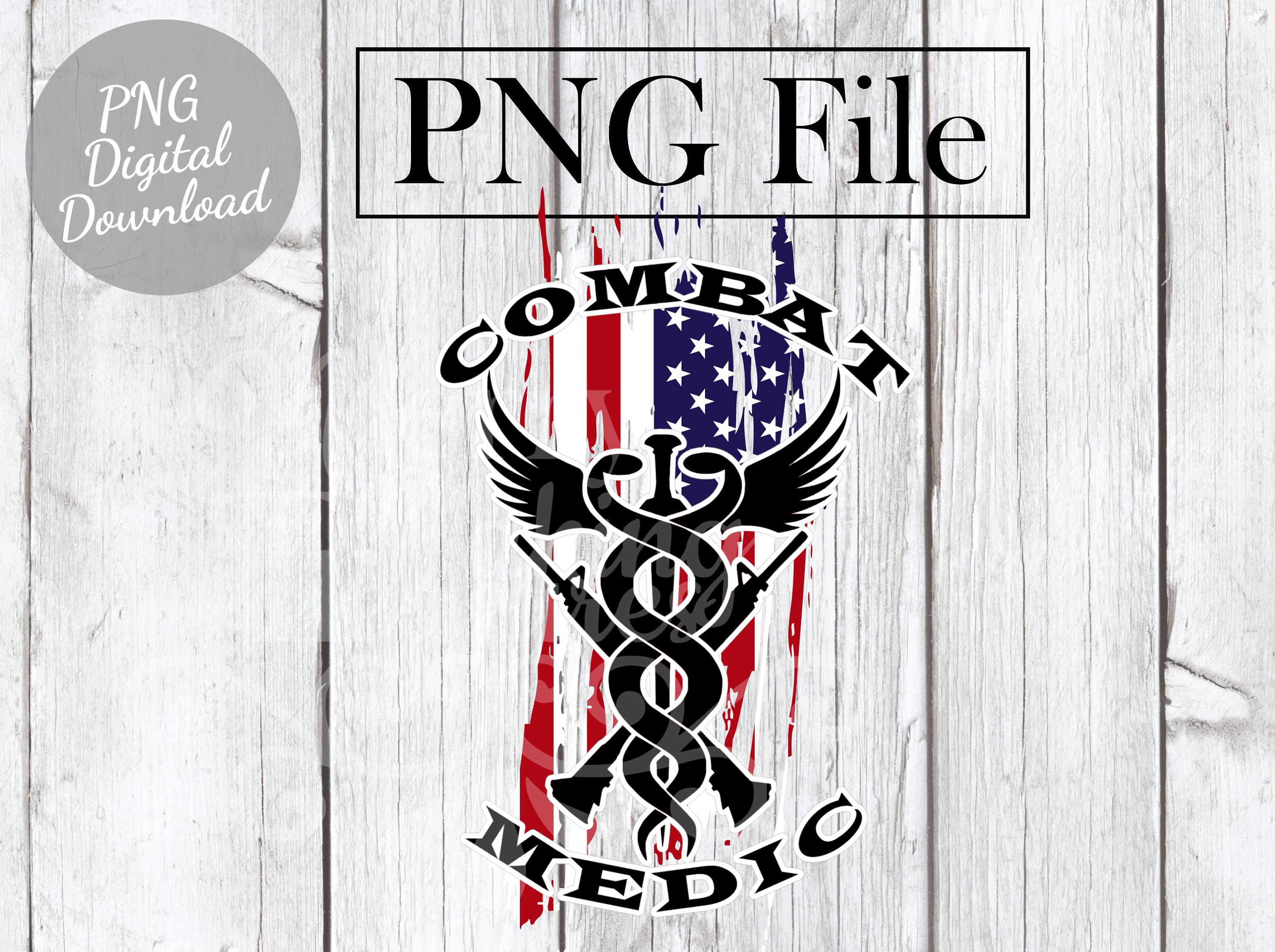 Medic Combat Pngmilitary Sublimation Designdigital Download - Etsy
