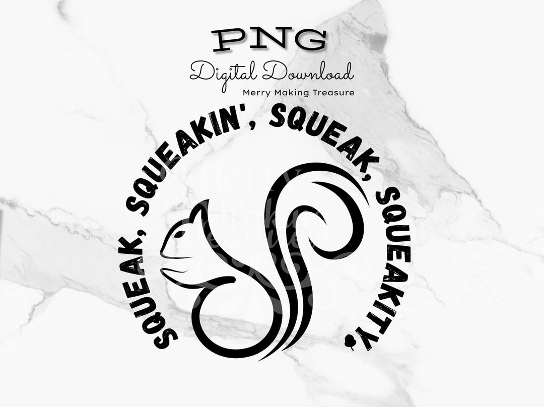 Squirrel Squeak PNG Clipart: Vacation Shirt Design (digital Download ...