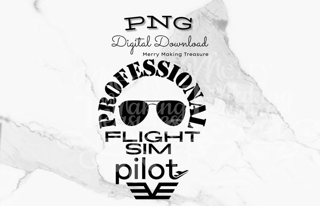 Flight Sim Pilot PNG: Jet & Military Designs (digital Download) - Etsy