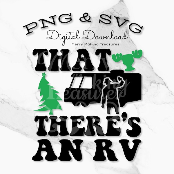 Christmas Vacation Rv Svg - Etsy