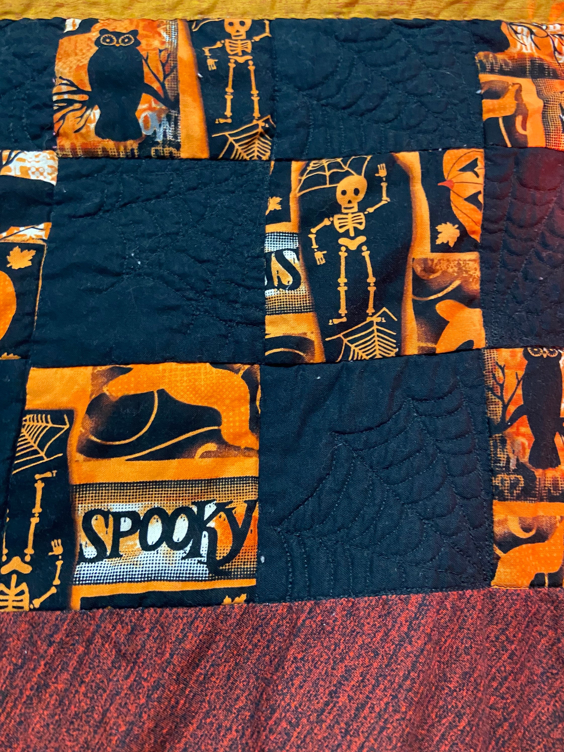 Halloween Witch Quilt - Etsy