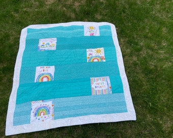 Rainbow Bridge Quilt - Etsy