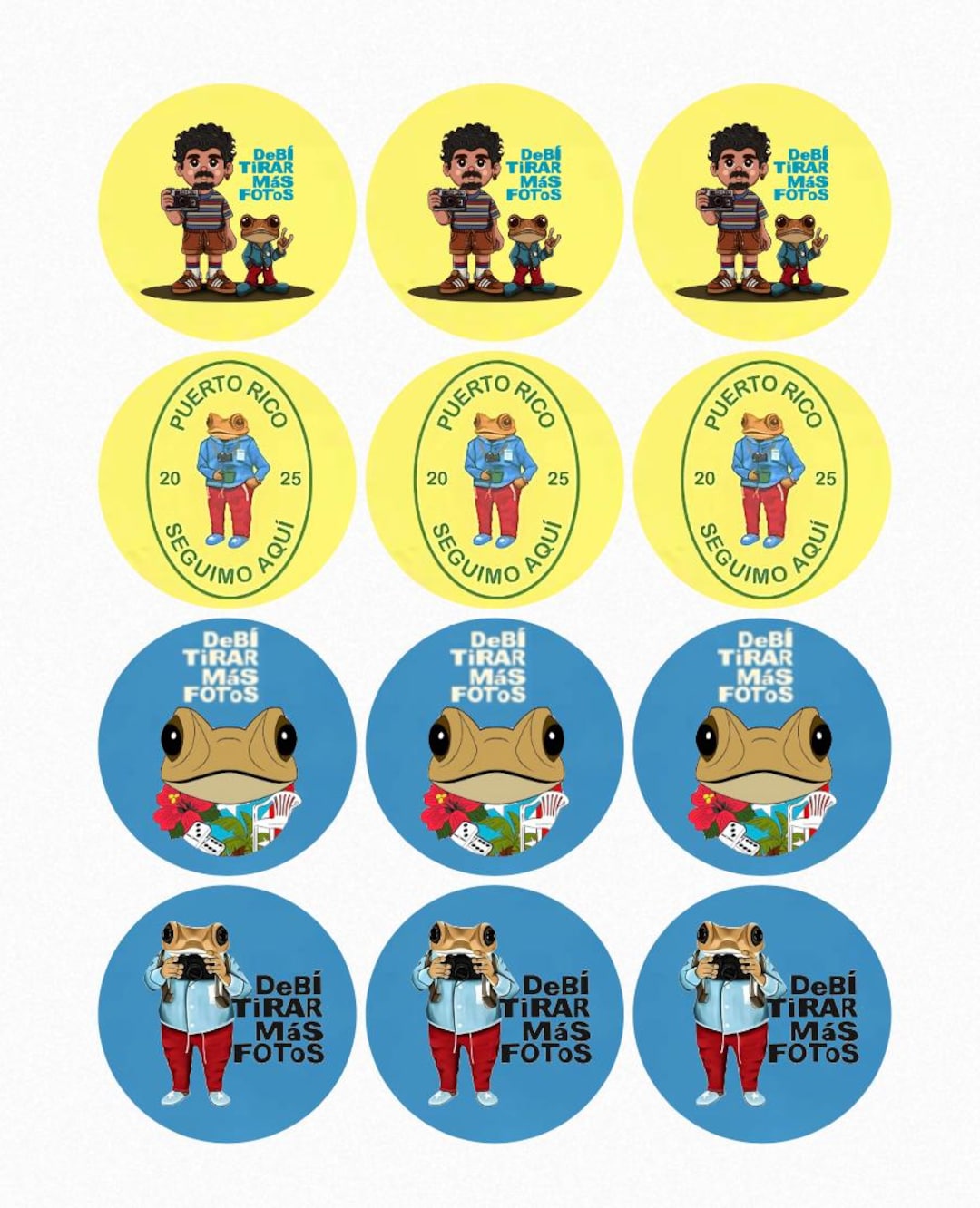 Bad Bunny Concho Edible Images, Concho Toppers - Etsy