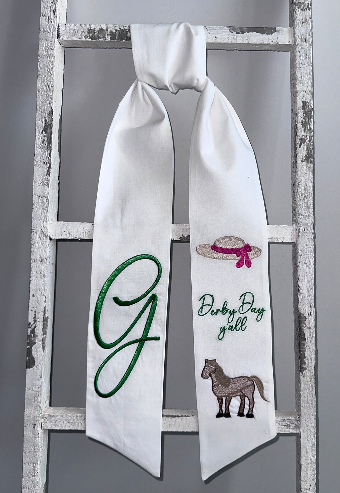 Kentucky Derby Wreath Sash. - Etsy