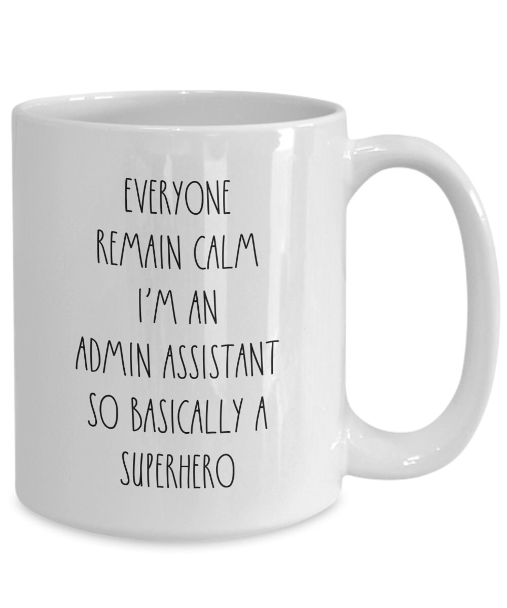 Admin Assistant Mug, Administrative Assistant, Administrative ...