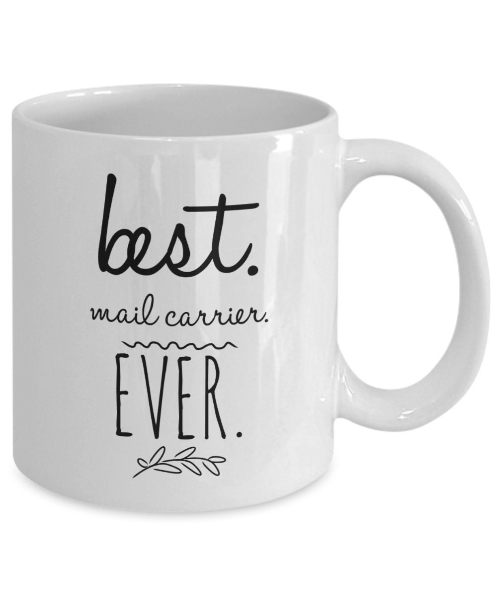 Mail Carrier Mug Gift for Mailman Gift for Mail Person Postal Worker ...