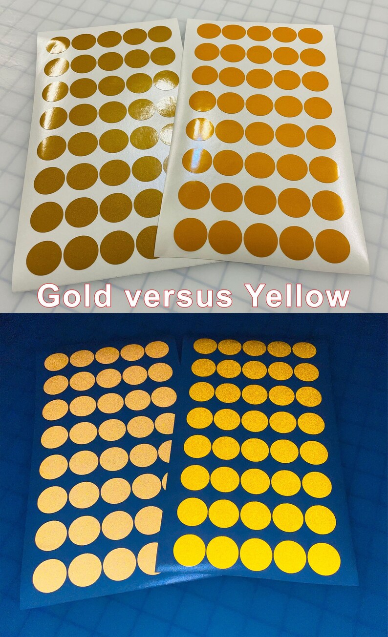 Reflective Dots | 1 Inch | Engineer Grade Reflective Shapes | High ...