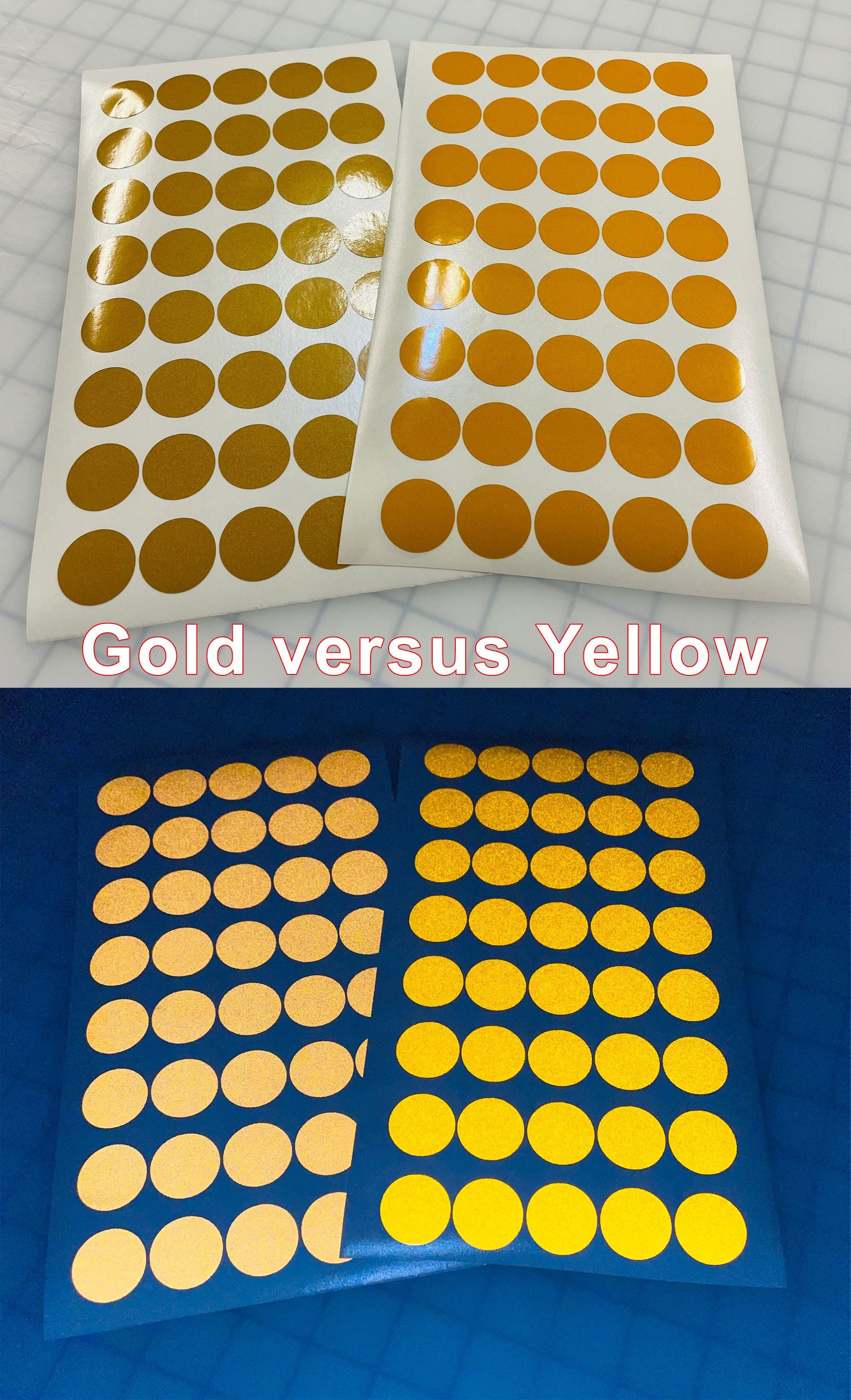 Reflective Dots | 1 Inch | Engineer Grade Reflective Shapes | High ...