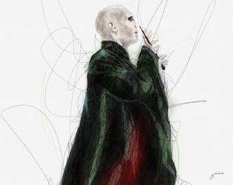 Lord Voldemort Wand Svg - Etsy