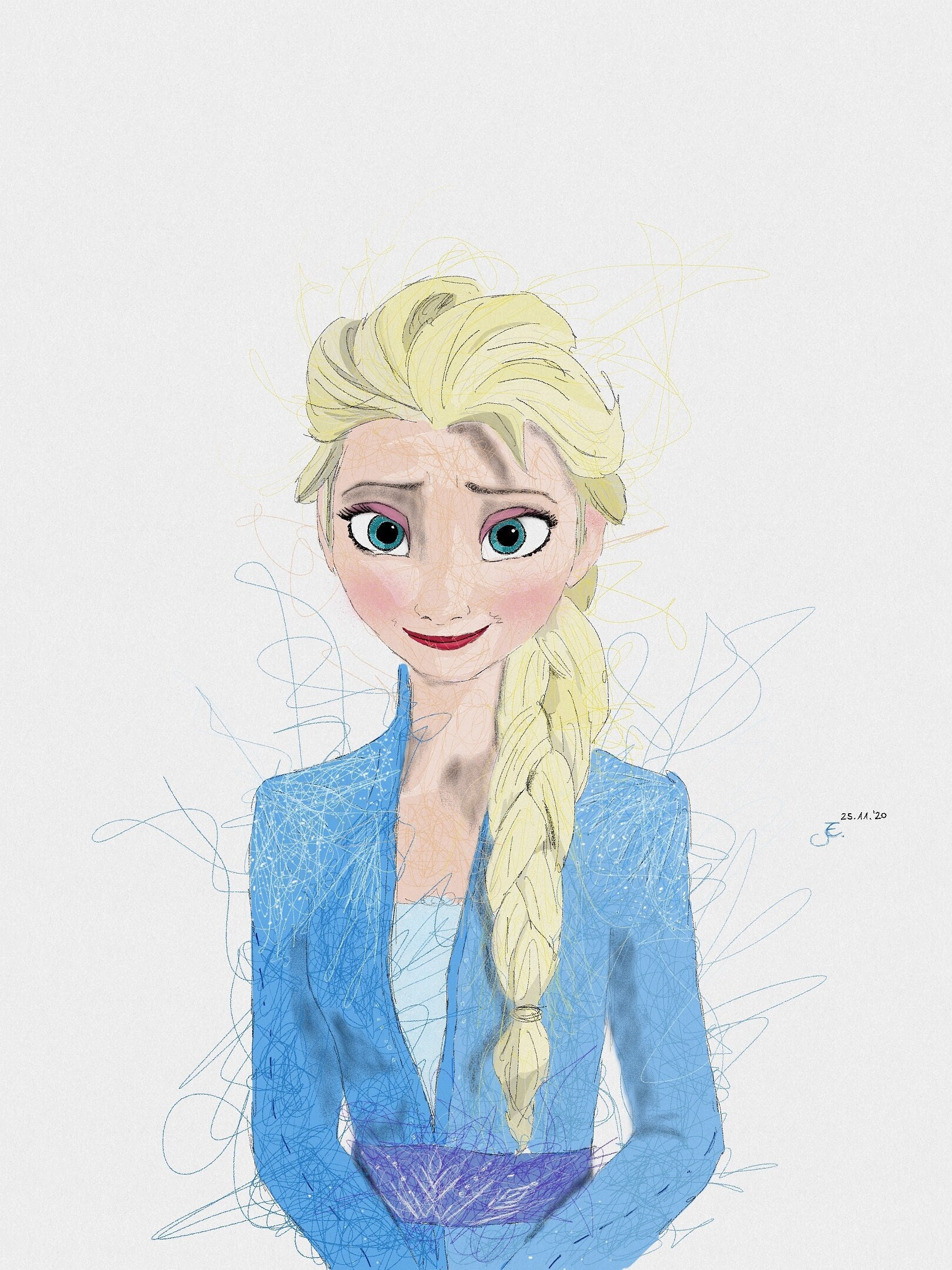 Elsa Lips Drawing