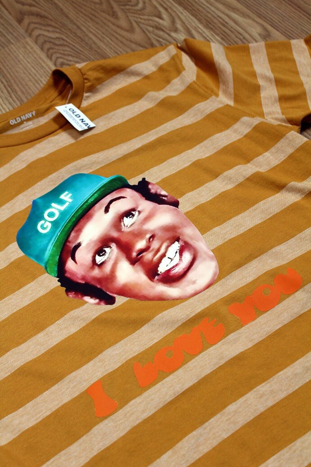 OLD NAVY Tyler I Love You White T-shirt - Etsy