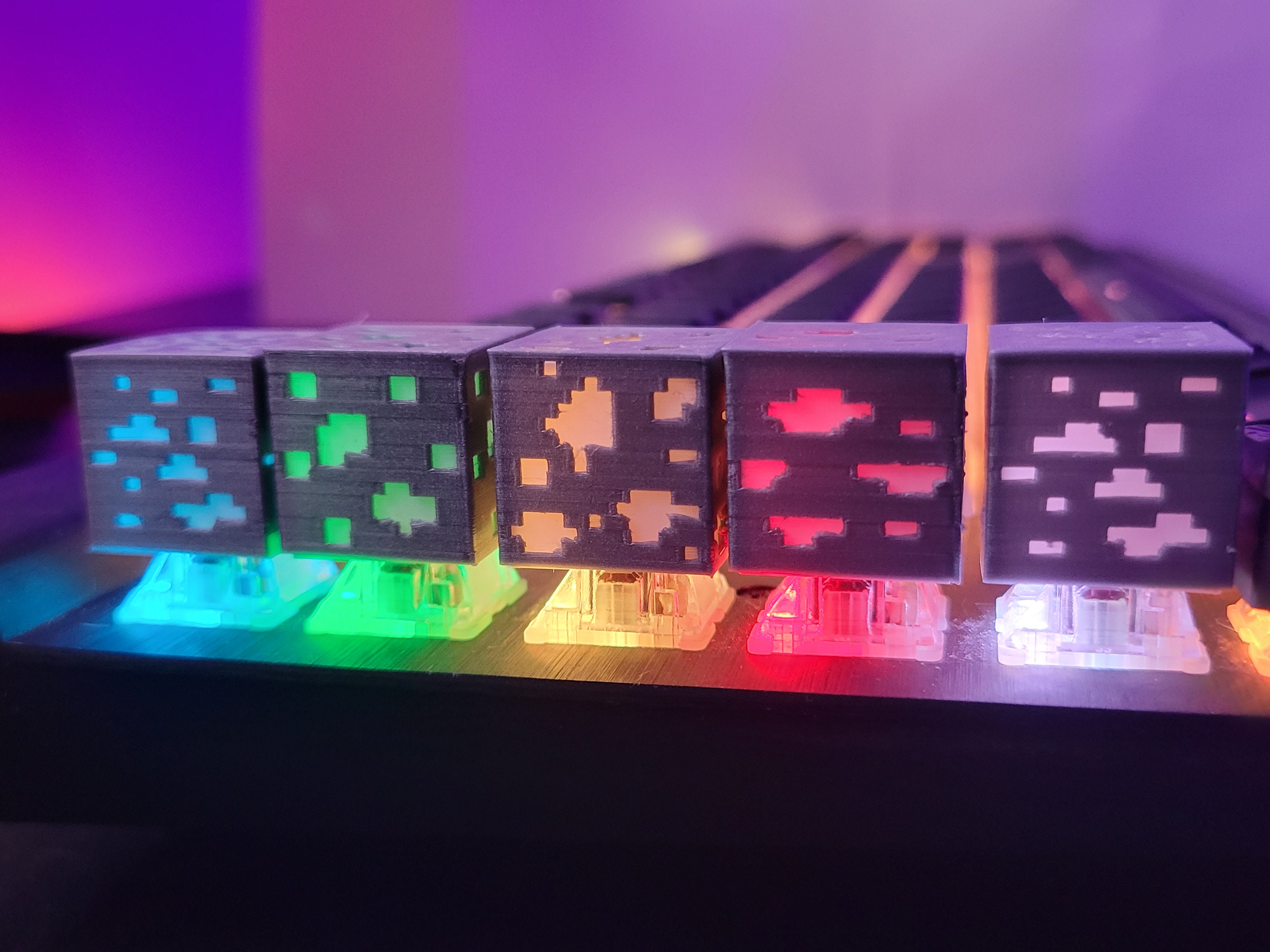 Minecraft Inspired Ore Keycap cherry MX - Etsy