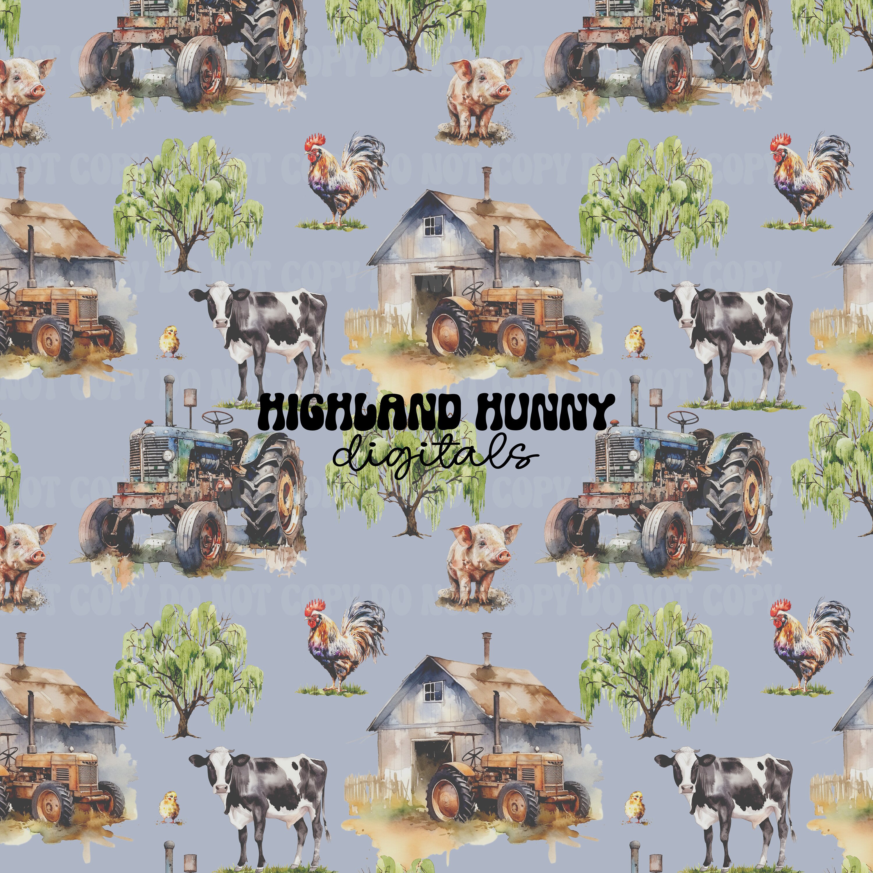 Neutral Farm Seamless Watercolor Farm Seamless Boy Farm Seamless Farm ...